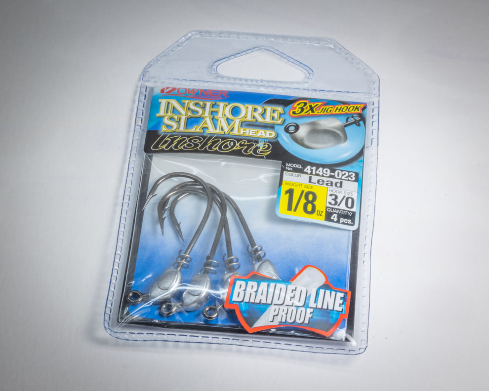 Owner Inshore Slam Jigheads – Coastal Brew Bait Co.
